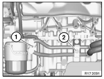 BMW 7 Series - Removing And Installing/Replacing Feed And Return Lines ...