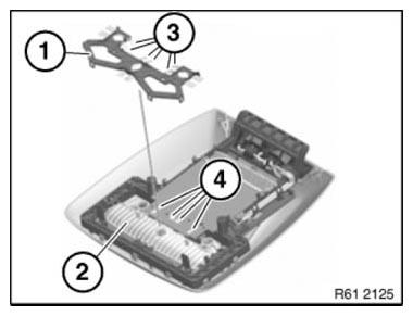 BMW 7 Series - Replacing Roof Switch Cluster (Roof Function Center ...