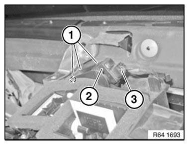 BMW 7 Series - Replacing Actuator Drive For Left Rear Cabin Footwell ...