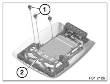 BMW 7 Series - Replacing Roof Switch Cluster (Roof Function Center ...