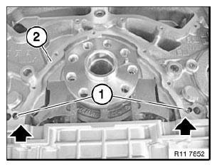 BMW 7 Series - Removing And Installing/Replacing Roller Chain For Oil ...