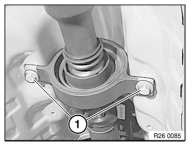 BMW 7 Series - Overview Of Propeller Shaft - Propeller Shaft Assembly