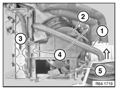BMW 7 Series - Replacing Actuator Drive For Right Rear Cabin Footwell ...