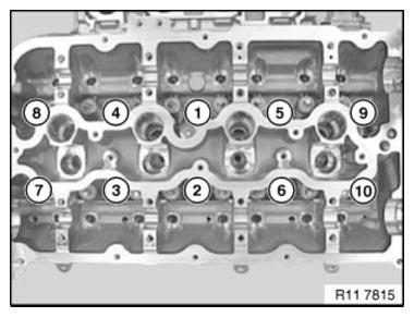 BMW 7 Series - Removing And Installing Left Cylinder Head (N63 ...