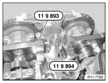 BMW 7 Series - Adjusting Camshaft Timing On Left Side (N63) - Camshaft