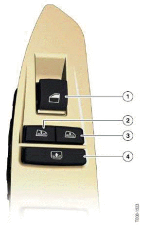BMW 7 Series - System Overview - Power Windows
