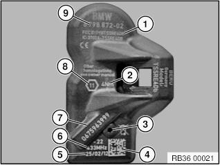 BMW 7 Series - Removing And Installing RDC (Tyre Pressure Control ...