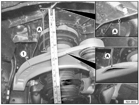 BMW 7 Series - Removing And Installing/Replacing Top Right Wishbone ...