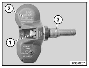 BMW 7 Series - Removing And Installing RDC (Tyre Pressure Control ...