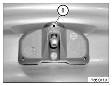 BMW 7 Series - Removing And Installing/Replacing RDC Reception Aerial ...