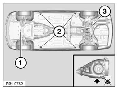 BMW 7 Series - Lifting Vehicle Using A Vehicle Hoist - General