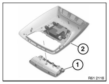 BMW 7 Series - Replacing Roof Switch Cluster (Roof Function Center ...