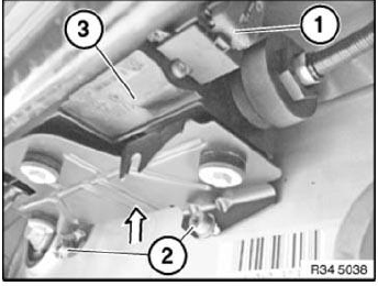 BMW 7 Series - Removing And Installing Actuator Unit With Control Unit ...